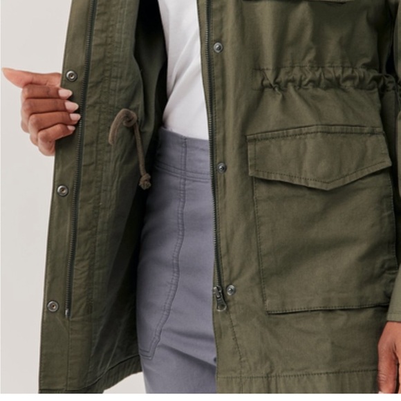 Pact | Jackets & Coats | Pact Woven Twill Safari Jacket | Poshmark